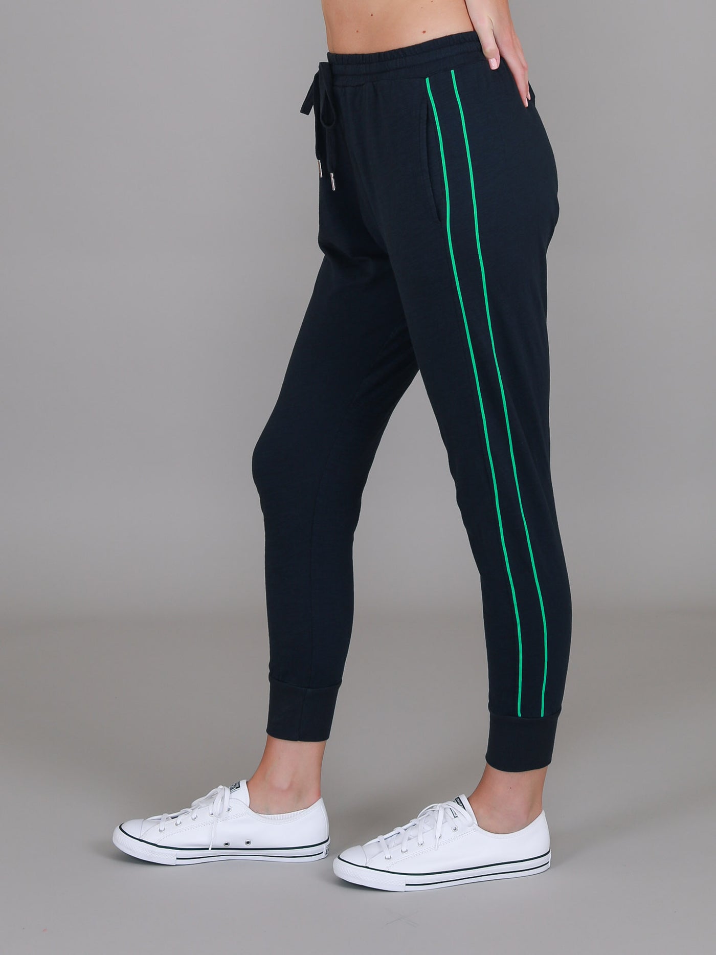 Rowan Stripe Seam Jogger | Shop Black Jogger