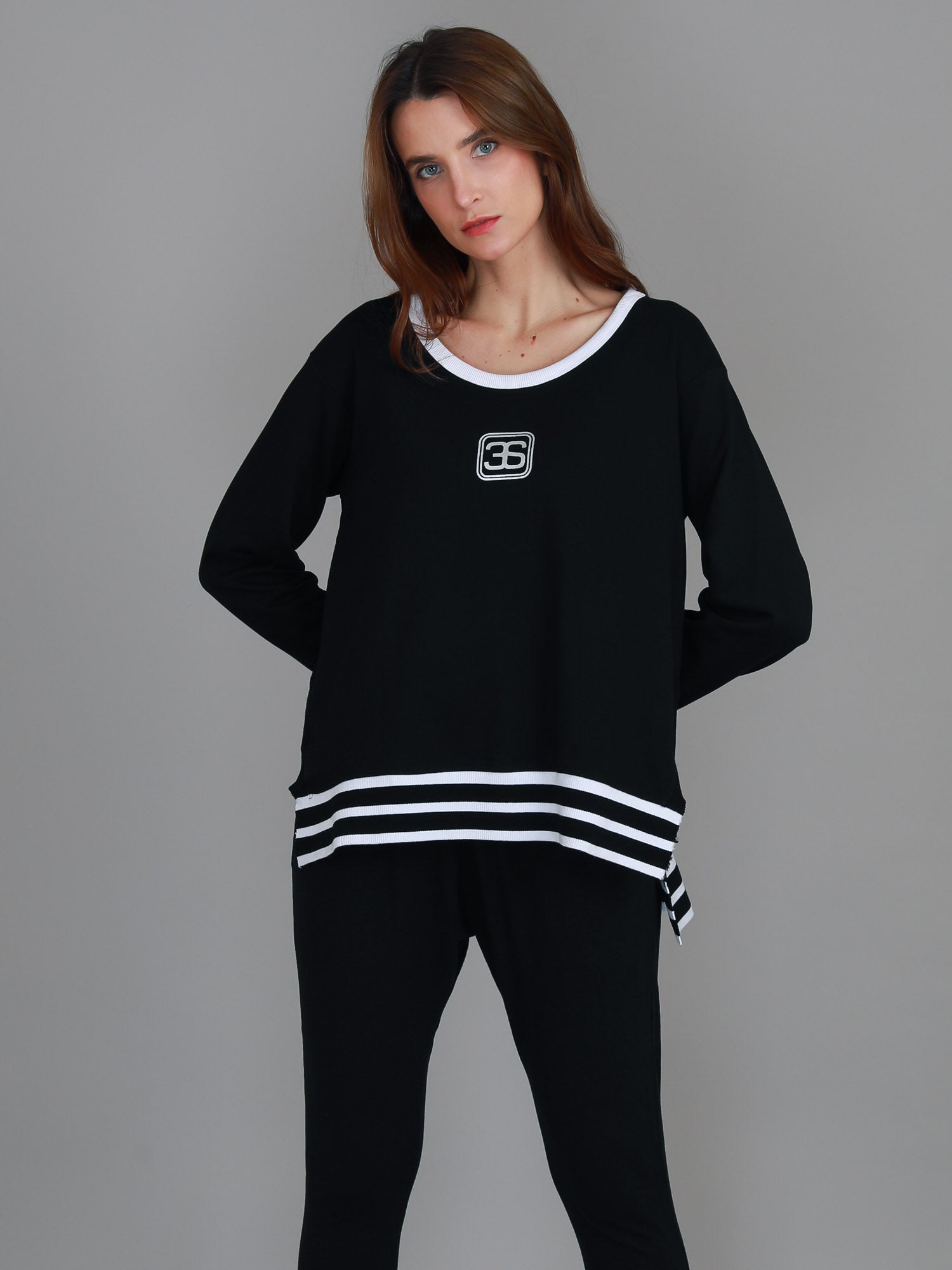 Orchards 3S Rib Sweatshirt | Sweatshirts for Women