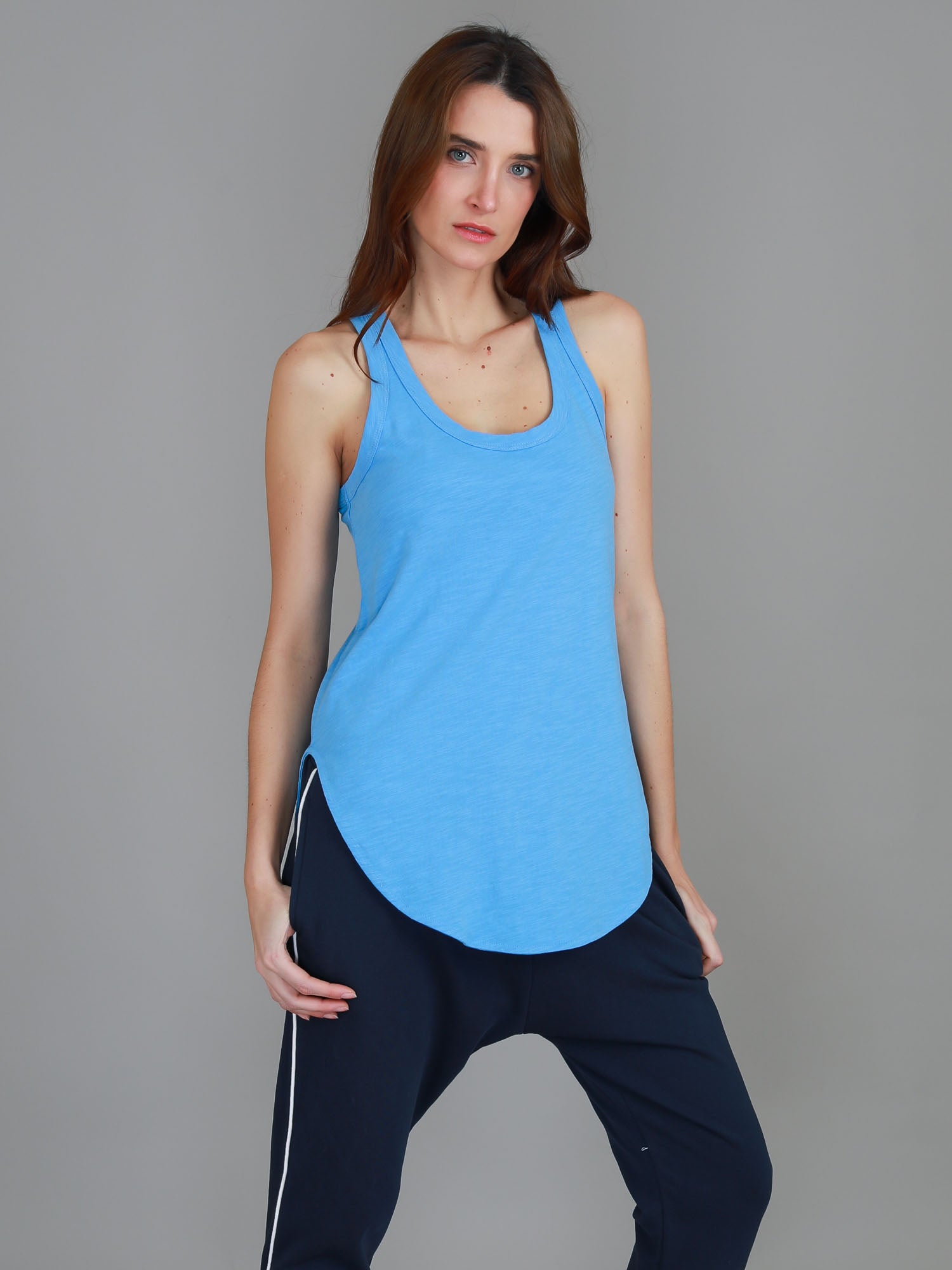 Hamilton Racerback Tank Top – Women’s Singlet Cotton Essential