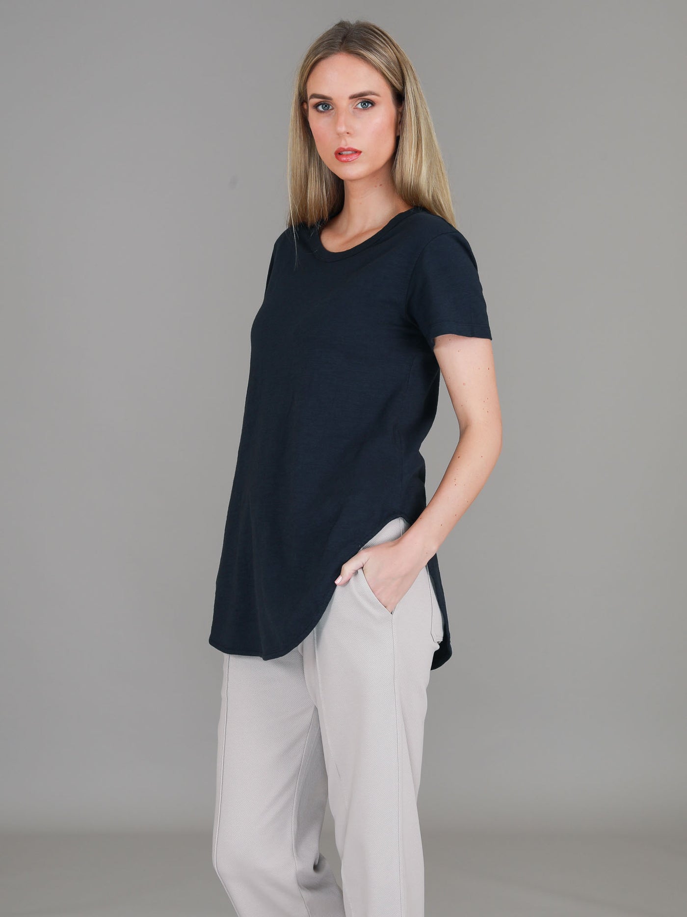 Longline T Shirts Women’s - Flattering Everyday Tees with Coverage