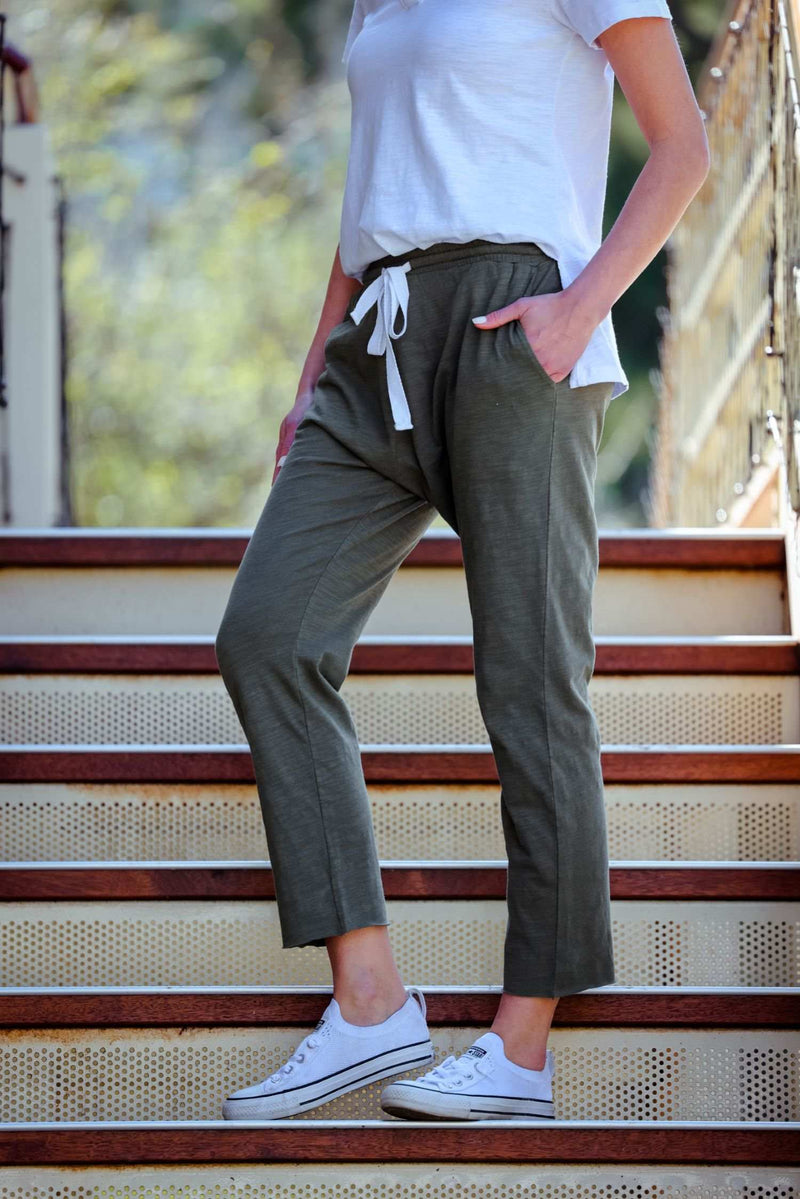 Ariel Raw Edge Hem Joggers - 3rd Story